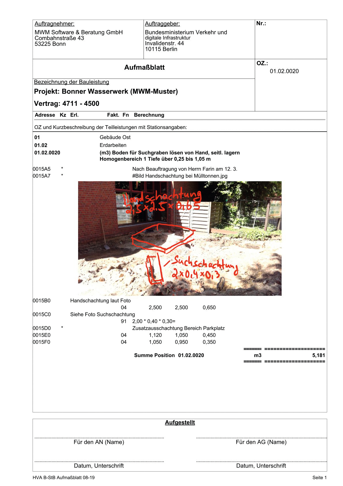 Perfekt übermittelte Mengenermittlungen mit der GAEB-X31-Datei ...